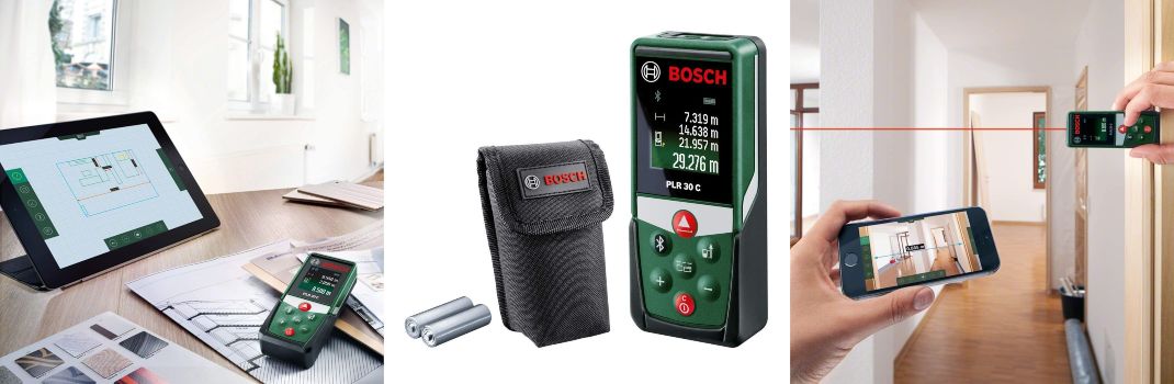 ⊛ Medidor Láser Bosch PLR 30 C 🥇 【Análisis 2021】